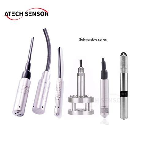 Atech 4 20ma Rs485 Liquid Level Transmitter Submersible Water Diesel