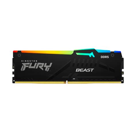 Memoria Kingston Fury Beast 16gb Ddr5 5200mts Pc5 41600 Cl40 125v