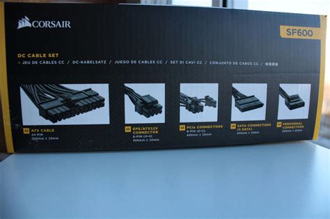 Обзор от покупателя на Блок питания Corsair SF600 600W Platinum CP ...