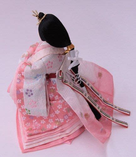 An Empress Hina Doll Dressed In Junihitoe Hina Dolls Japanese Dolls