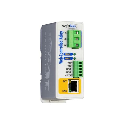 webrelay poe single relay and input module