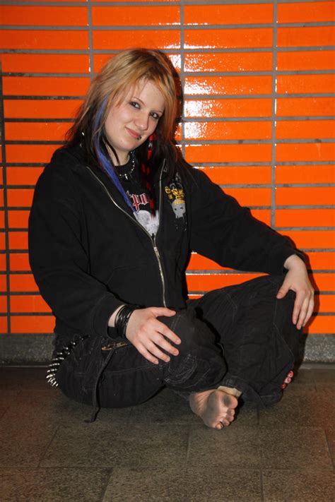 Marlene Barefoot In Cologne 2 By Burkhard1955 On Deviantart