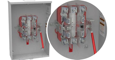 Electric Meter Box With Disconnect