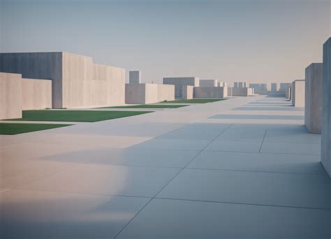 Classical Perspective Shot Add Trees Architecture