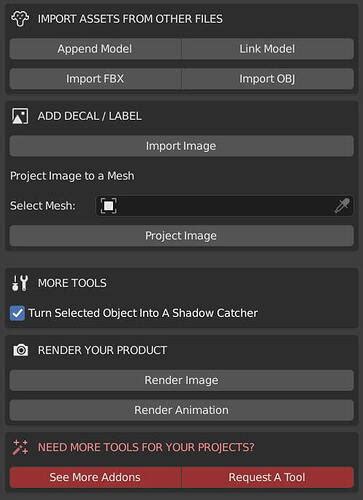 Product Rendering Tools A Nifty Blender Addon That Makes Product