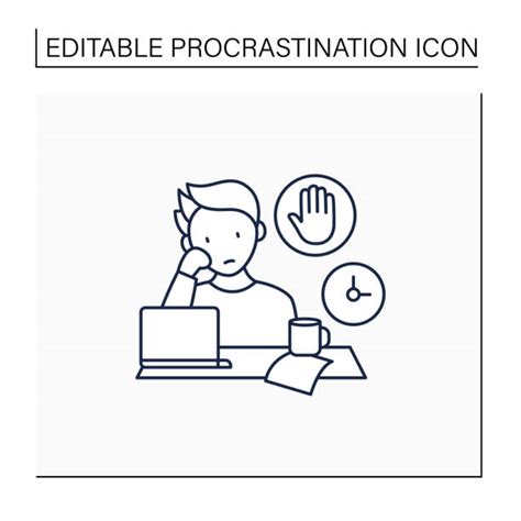Stop Procrastinating Illustrations Royalty Free Vector Graphics And Clip
