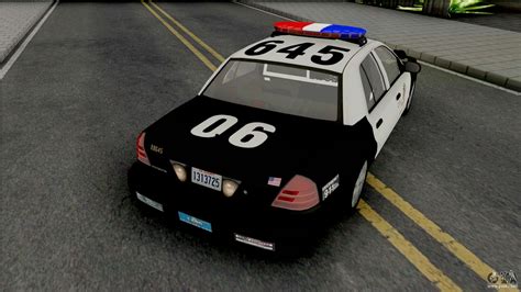 Ford Crown Victoria 2011 Cvpi Lapd V2 For Gta San Andreas