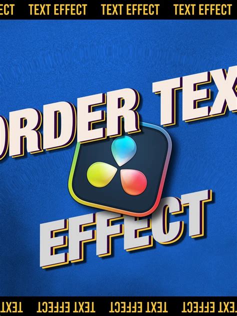 Border Text Effect Project Files Sualvi