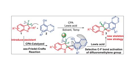 Highly Enantioselective Synthesis Of 3a Fluorofuro 32 B Indolines Via