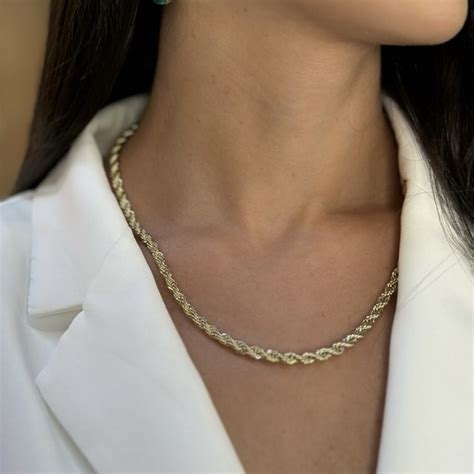 Colar Cordão Baiano Grosso Dourado Banhado Anne Lima Acessórios