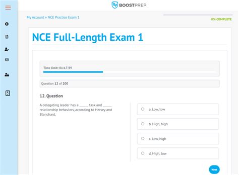 Nce Prep Course 4 Full Length Exams And More Boostprep