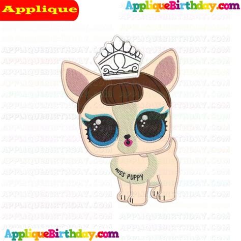 Diva Lol Doll Surprise Applique Design