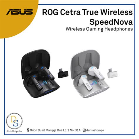 Promo Asus Rog Cetra Tws Speednova Bluetooth Ghz Wireless Gaming Headphones With Rog
