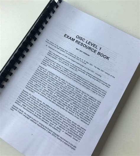 Hard Copy Oisc Exam Resource Book And Course Handbook Pacific Legal Training