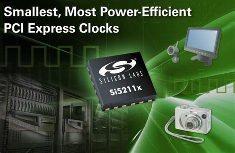 pcie clock generators offer the smallest footprint and lowest p
