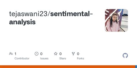 Github Tejaswani23sentimental Analysis