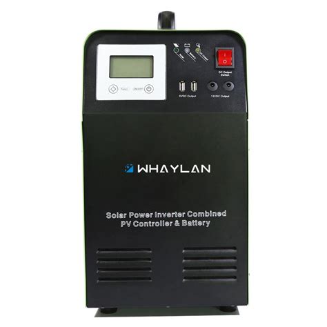 Whaylan 200W 1200W Portable Solar Panel Solar Generator Battery Power Supply Off Grid Solar