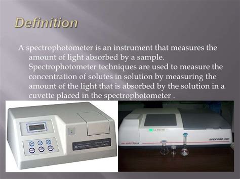 Spectrophotometer