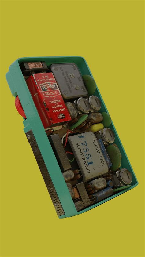 Sony Transistor Six Tr 63 Radio Finished Projects Blender Artists Community