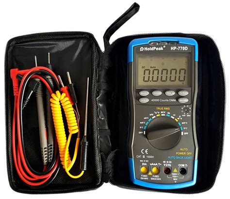 Multimeter Ncv True Rms Meting Hp 770d Multimeters Electronicanlnl