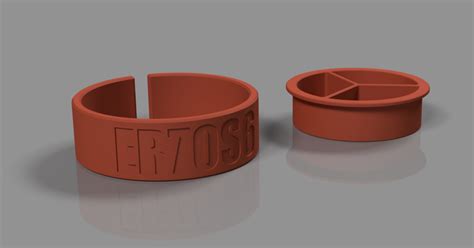 Rod Guard Tube Divider And Labels By Davemoneysign Download Free Stl