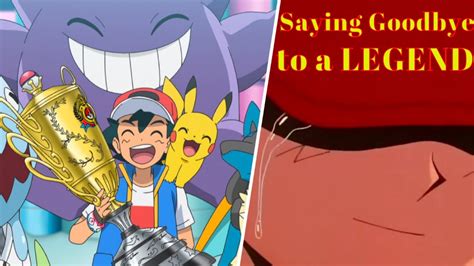 The End Of An Era Goodbye Ash And Pikachu Youtube