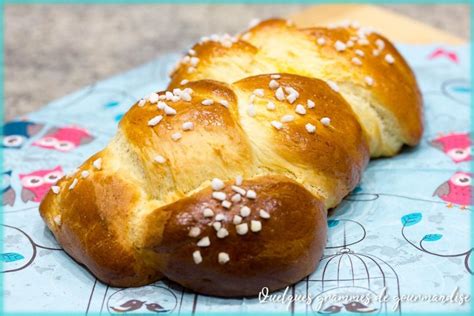 Couronne briochée Thermomix Quelques grammes de gourmandise