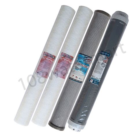 ชุดไส้กรอง 20 นิ้ว Aquatek พีพี คาร์บอน เรซิ่น 20 Water Filter Pp Cto Resin ตู้น้ำหยอดเหรียญ