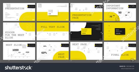 Presentation Template Design Vector Infographics Use 库存矢量图（免版税