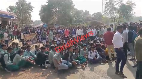 2 उच्च विद्यालय नवहार गिरिडीह 75 उपस्थिति नियम के खिलाफ परीक्षा