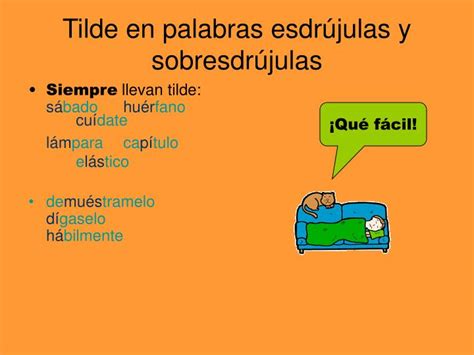 PPT Las reglas de acentuación PowerPoint Presentation ID 238266