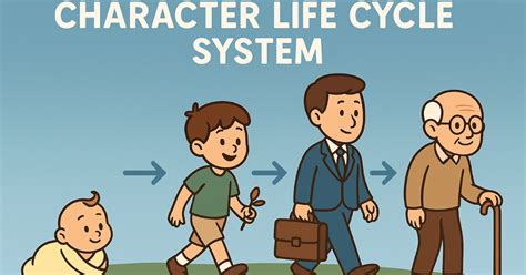 Character Life Cycle System Game Toolkits Unity Asset Store