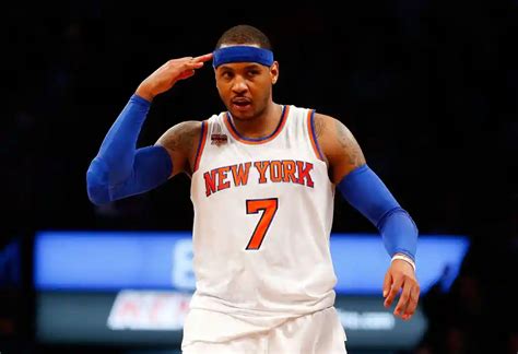 Carmelo Anthony Headed To The Hall Of Fame