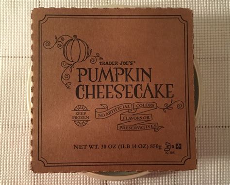 Trader Joes Pumpkin Cheesecake Review Freezer Meal Frenzy