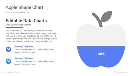 Shapes Charts PowerPoint Template Designs SlideGrand