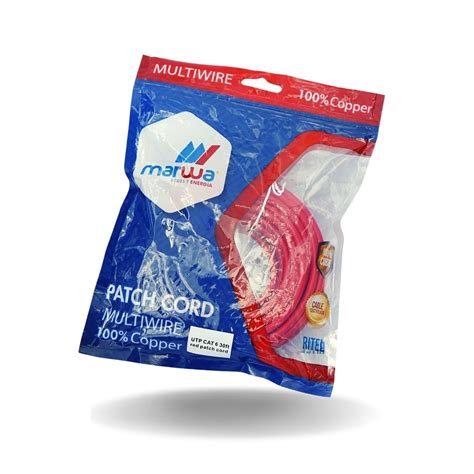 PATCH CORD UTP CAT METROS MARWA COLOMBIA