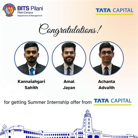 Department Of Management Bits Pilani On Linkedin Placed Summerinternship Bitspilani Mba