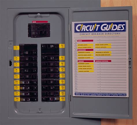 “circuit Guides” Kit You Get 149 Identifier Labels Plus A Circuit