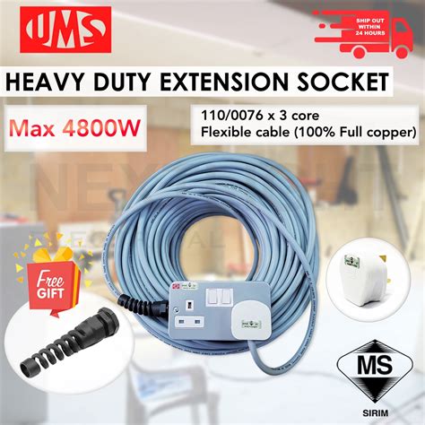 Heavy Duty Metal Clad Ums 2 Gang Metal Clad 13a Switch Socket
