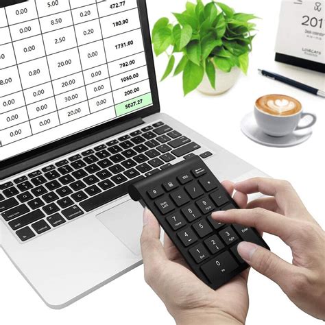 Keys Wireless Number Pad Wireless Financial Accounting Numeric