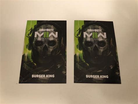 Call Of Duty Modern Warfare 2 Mw2 Burger King Operator Skin Acheter