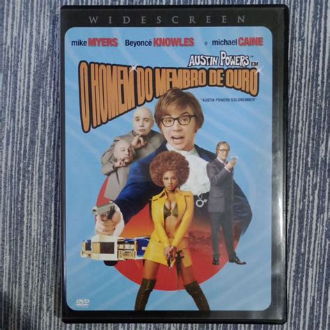 DVD Austin Powers Em O Homem Do Membro De Ouro Shopee Brasil