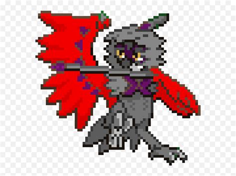 Decidueye Pixel Art Png Decidueye Png Free Transparent Png Images