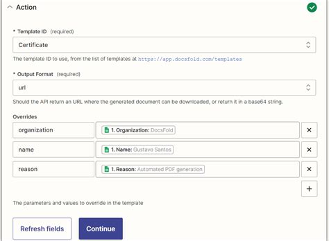 How To Create A Pdf With Zapier And Docsfold · Docsfold