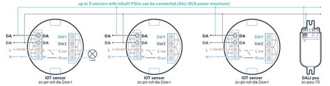 connecting multiple smart sensors zencontrol