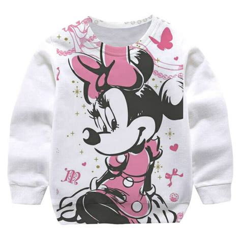 Bebé Niños Niñas Mickey Mouse Sudaderas Con Capucha Moda Minnie