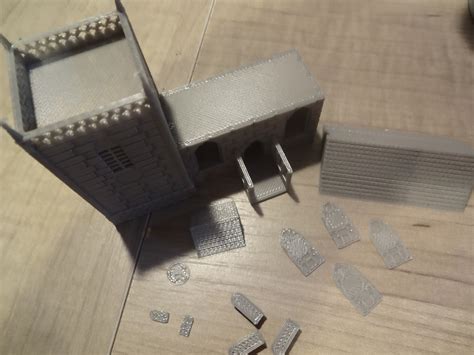 Z Scale 3d Printed Church Etsy