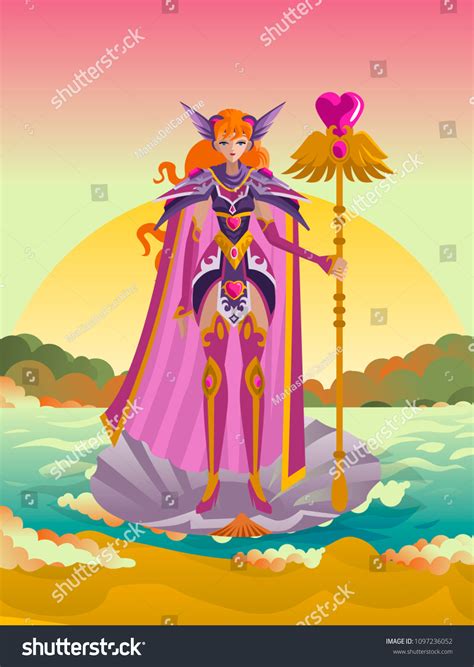 Venus Aphrodite Goddess Love Stock Vector Royalty Free