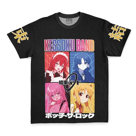 Kessoku Band Bocchi The Rock Streetwear T Shirt Anime Ape