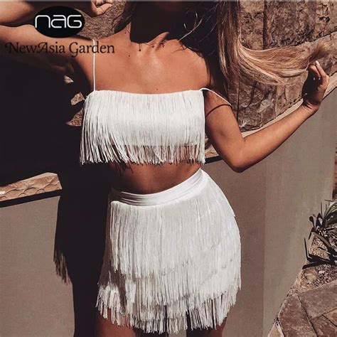 Buy Newasia Garden Two Piece Set Summer Fringed 2